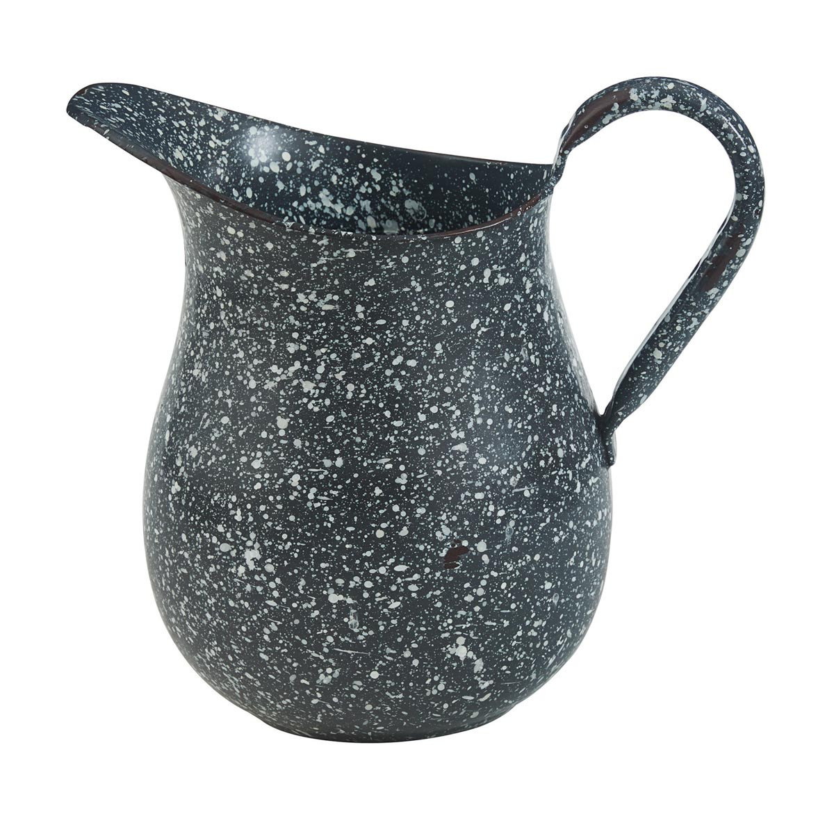 GRAY GRANITE ENAMEL PITCHER - Silkwood Living