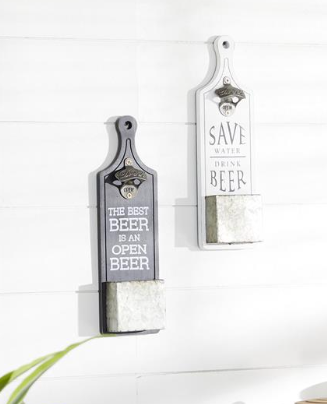 WOOD SIGN BEER BOTTLE OPENER - Silkwood Living